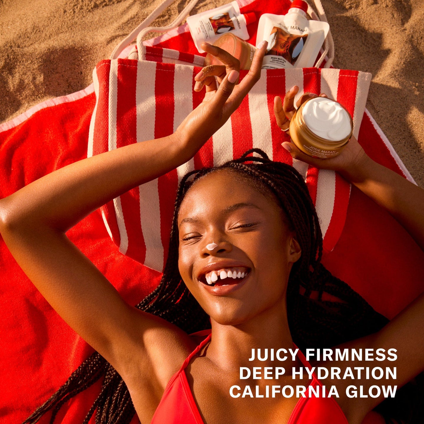 Whipped Argan Oil Body Butter Refill - Golden Hour – JOSIE MARAN