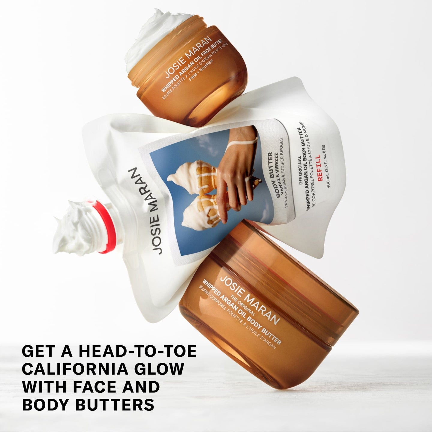 Whipped Argan Oil Face Butter – JOSIE MARAN