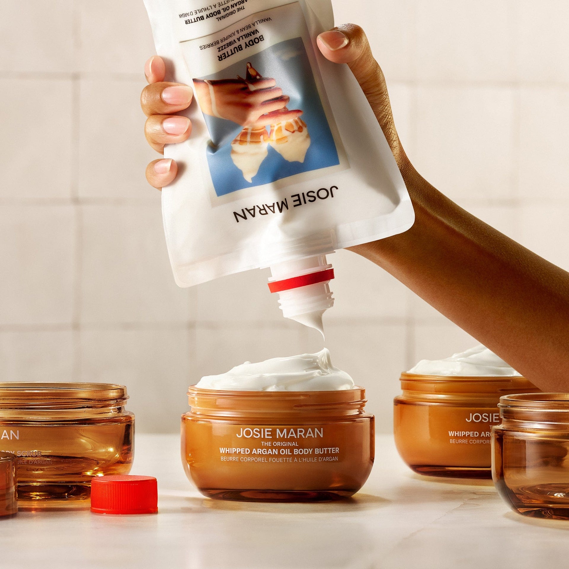 Whipped Argan Oil Body Butter - Vanilla Apricot – Josie Maran