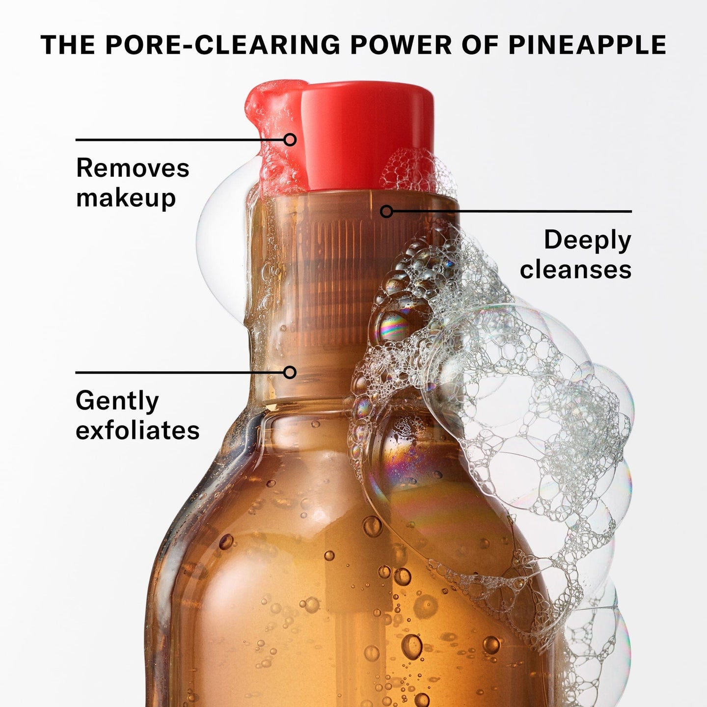 Pineapple Enzyme Foaming Gel Cleanser – Josie Maran
