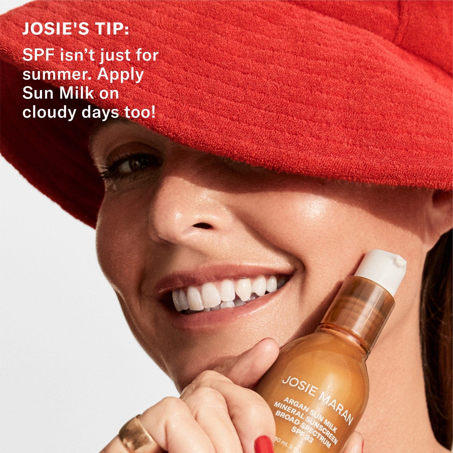 Argan Sun Milk Mineral Sunscreen Broad Spectrum SPF 33 – JOSIE MARAN