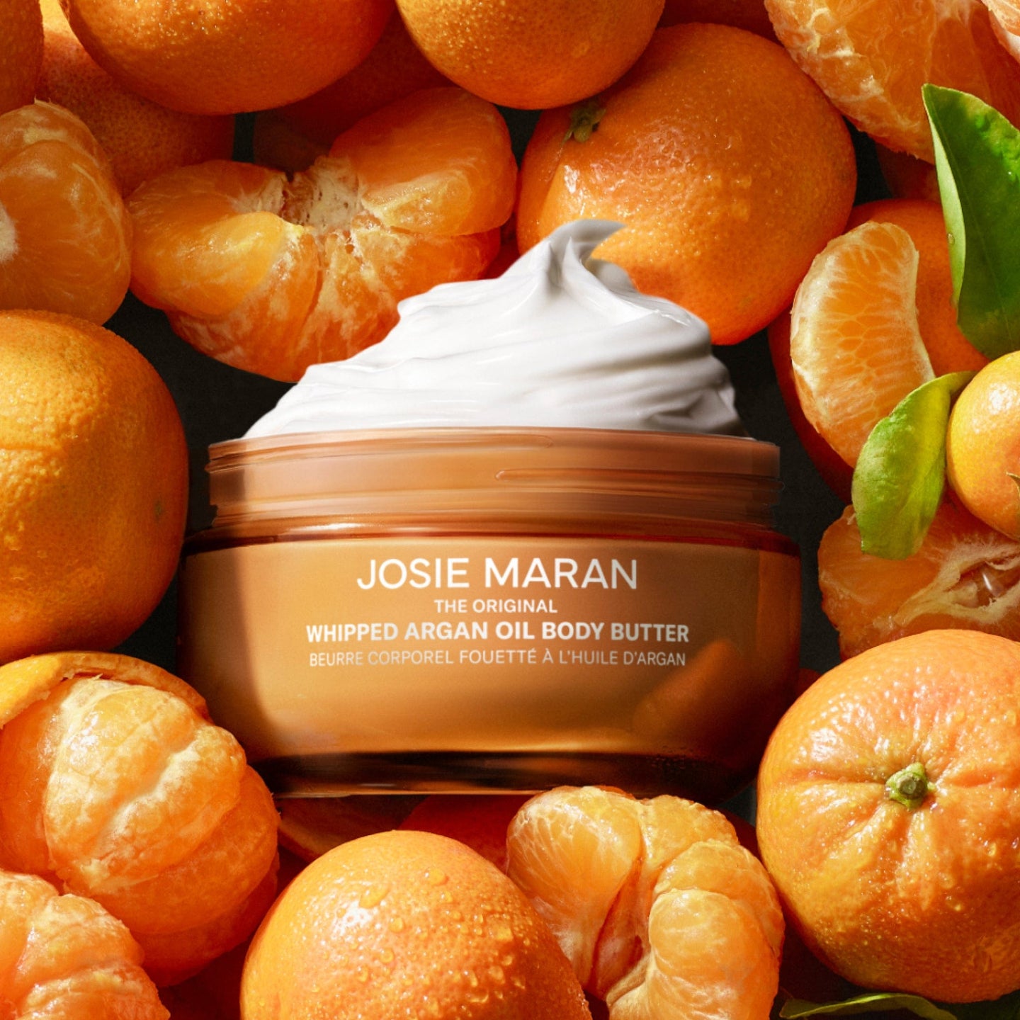 Whipped Argan Oil Body Butter - Topless Tangerine – JOSIE MARAN