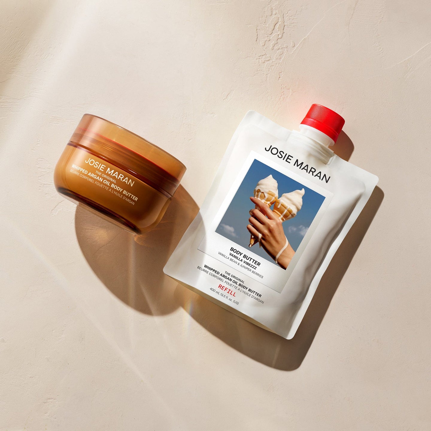 Whipped Argan Oil Body Butter - Vanilla Vibezzz – JOSIE MARAN